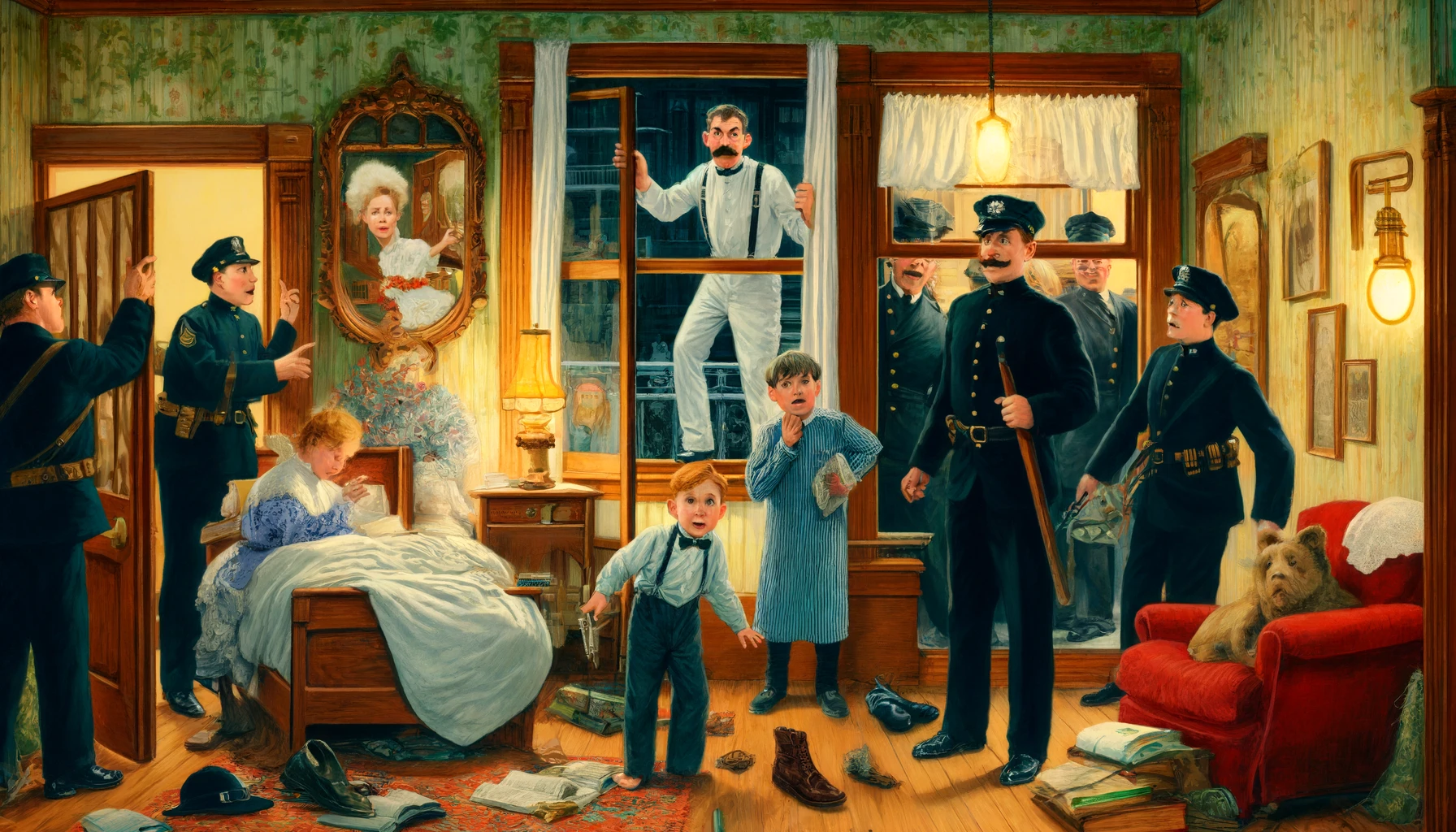 The Night The Ghost Got In Class 8 - Summary