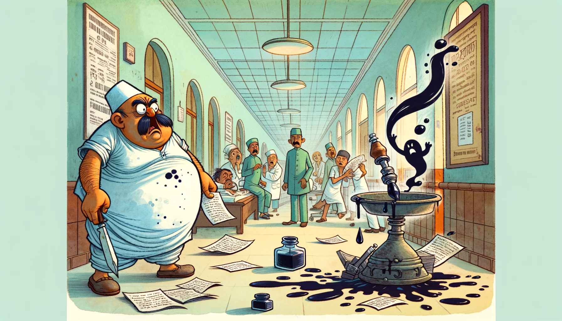 Dr Goray and the Giggling Ghost Class 7 - Summary