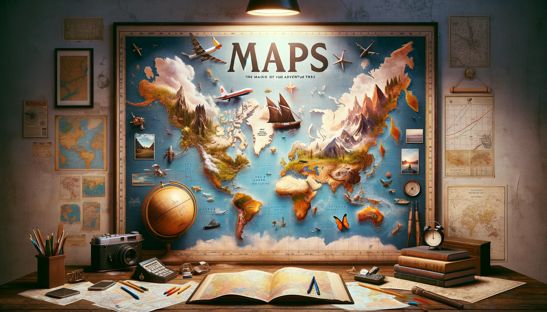 Maps Class 7 - Summary & Extra Questions