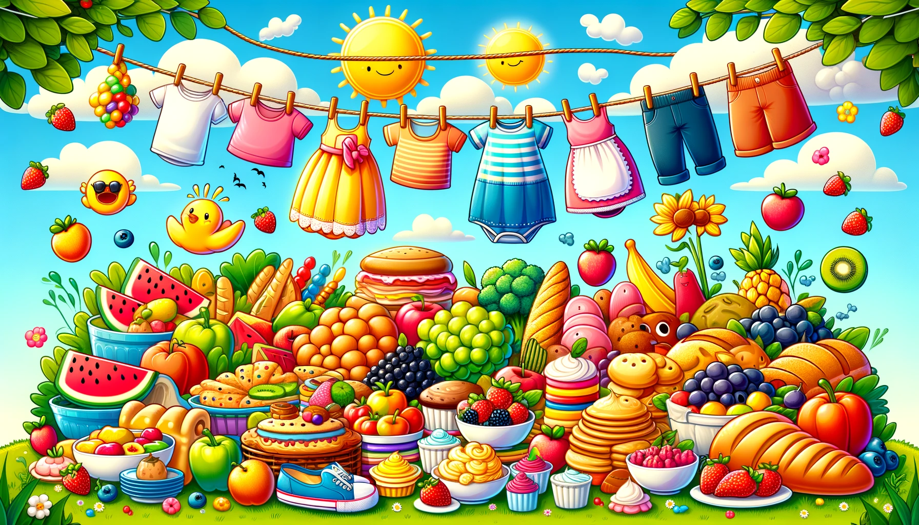 Food and Clothes Class 2 - Summary & Extra Questions