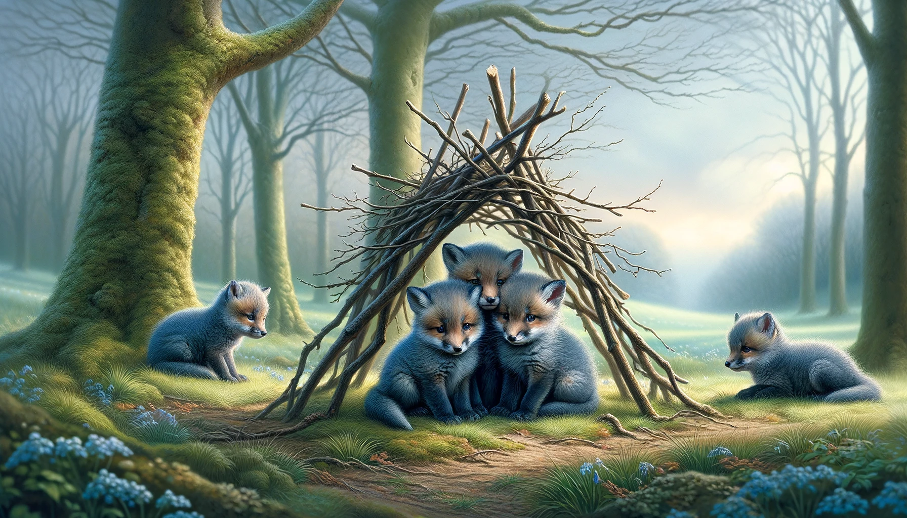 Four Little Foxes Class 6 - Summary & Extra Questions