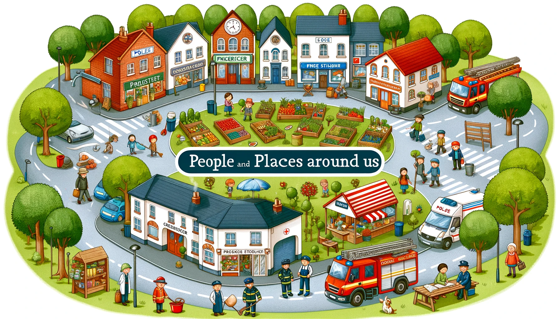 People and Places Class 2 - Summary & Extra Questions