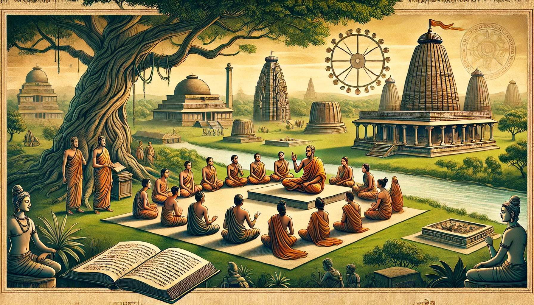 NCERT Solutions Class 8 English Ch 8 Ancient Edu India