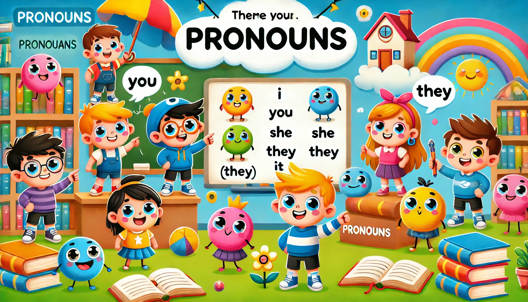 Pronouns Class 3 - Notes & Examples