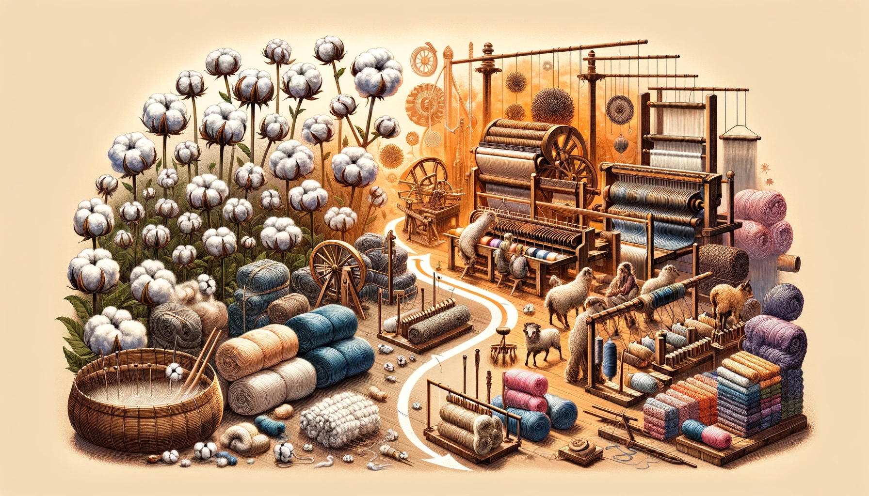 Fiber to Fabric Class 7 - Summary & Extra Questions