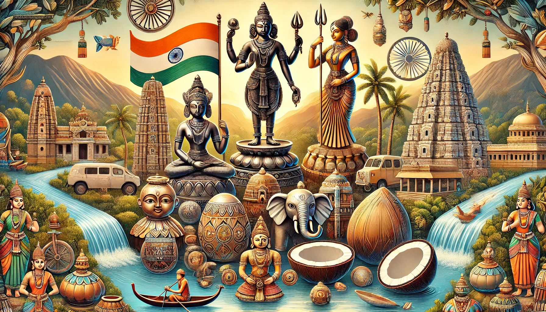 NCERT Solutions Hamara Bharat Class 6 English Ch13