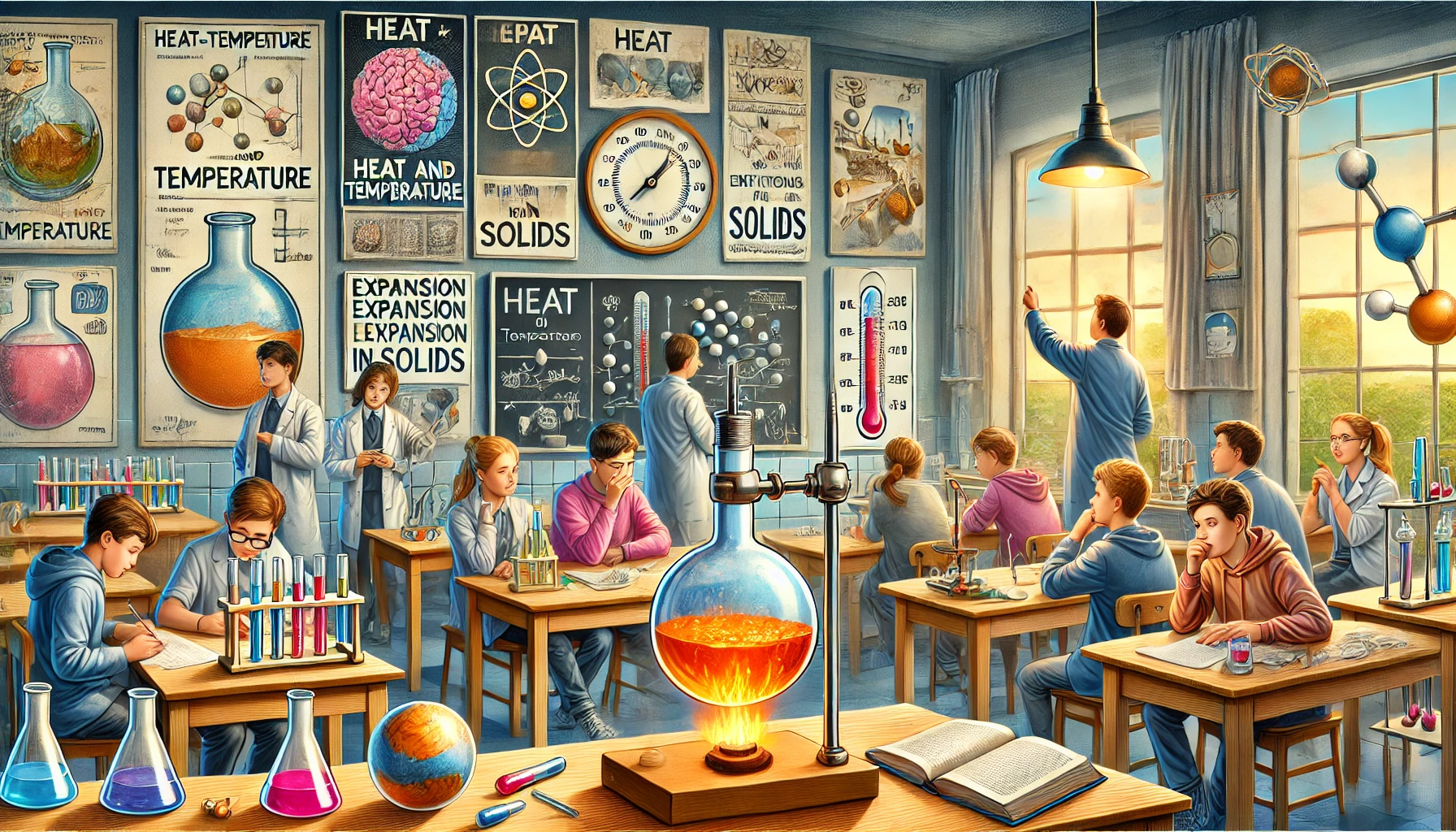 Heat and Its Effects Class 7 - Summary & Extra Questions