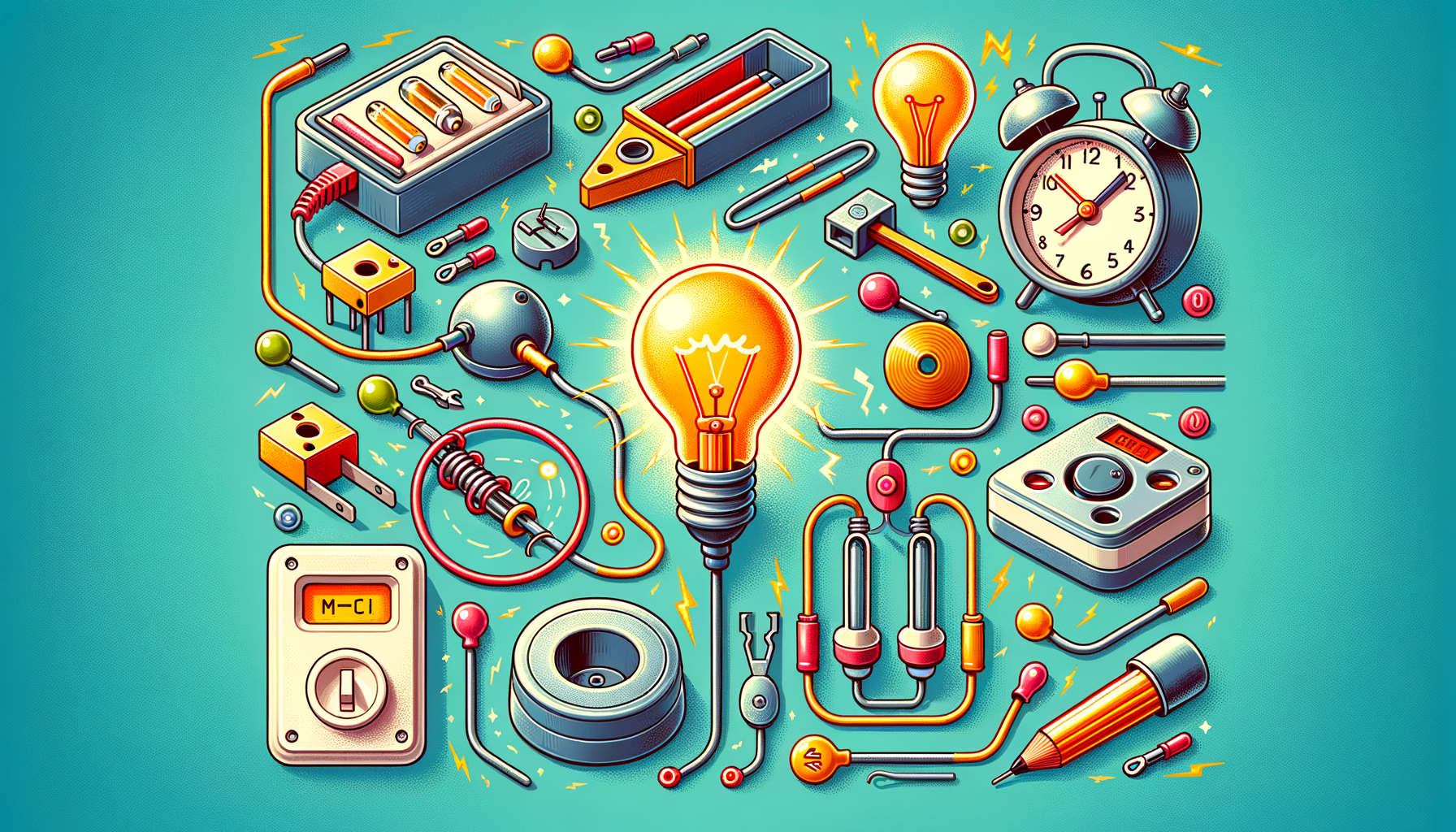 Electric Current and circuits Class 7 - Summary