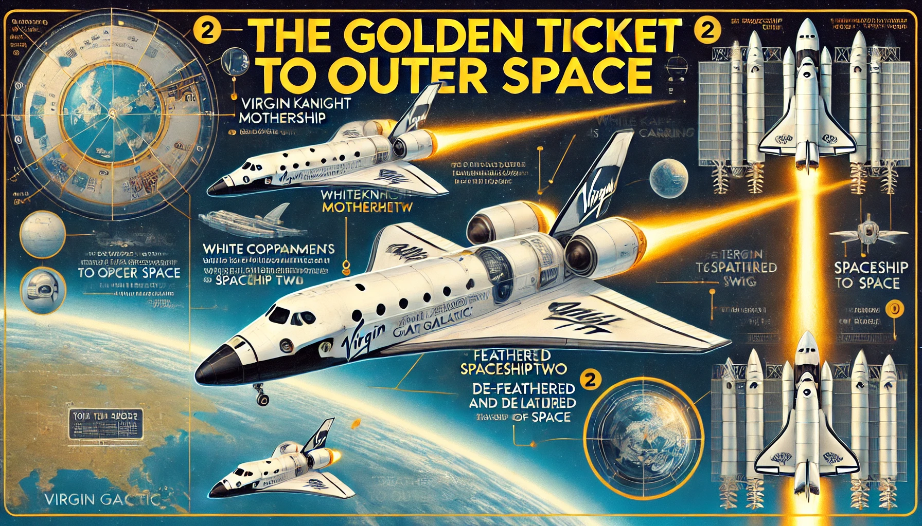 The golden ticket to outer space Class 5 - Summary