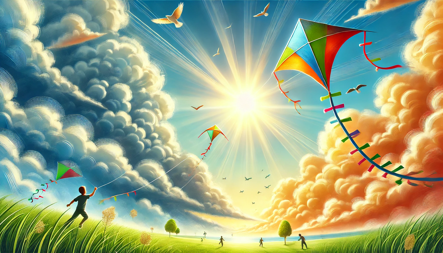 How the little kite learned to fly Class 4 - Summary