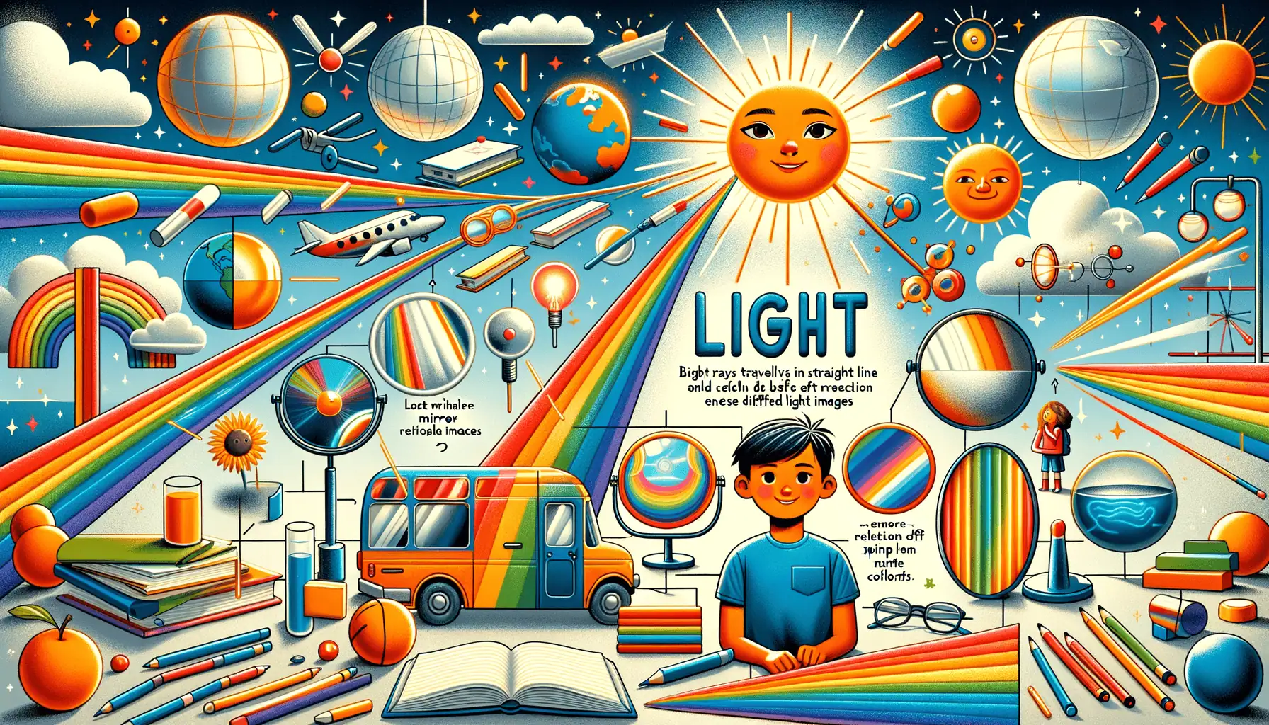 Light Class 7 - Summary & Extra Questions