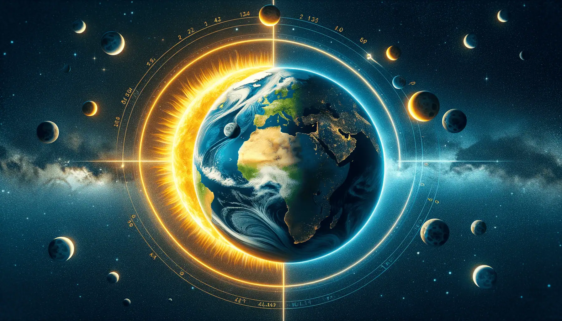 Earth, Moon and the Sun Class 7 Science Curiosity