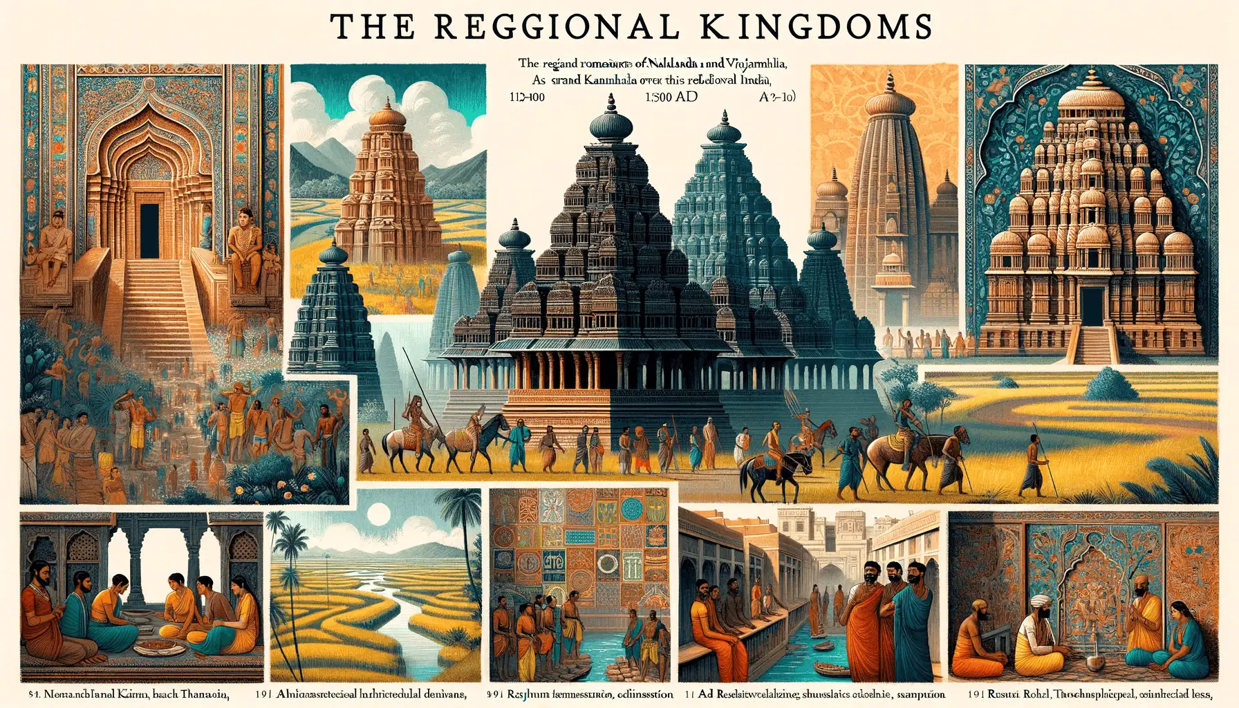 The Regional Kingdoms Class 7 - Summary & Extra Questions
