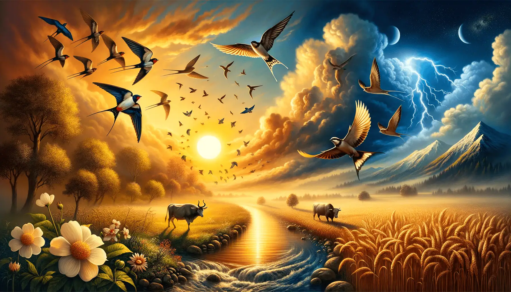 Swift Things are Beautiful Class 6 - Summary