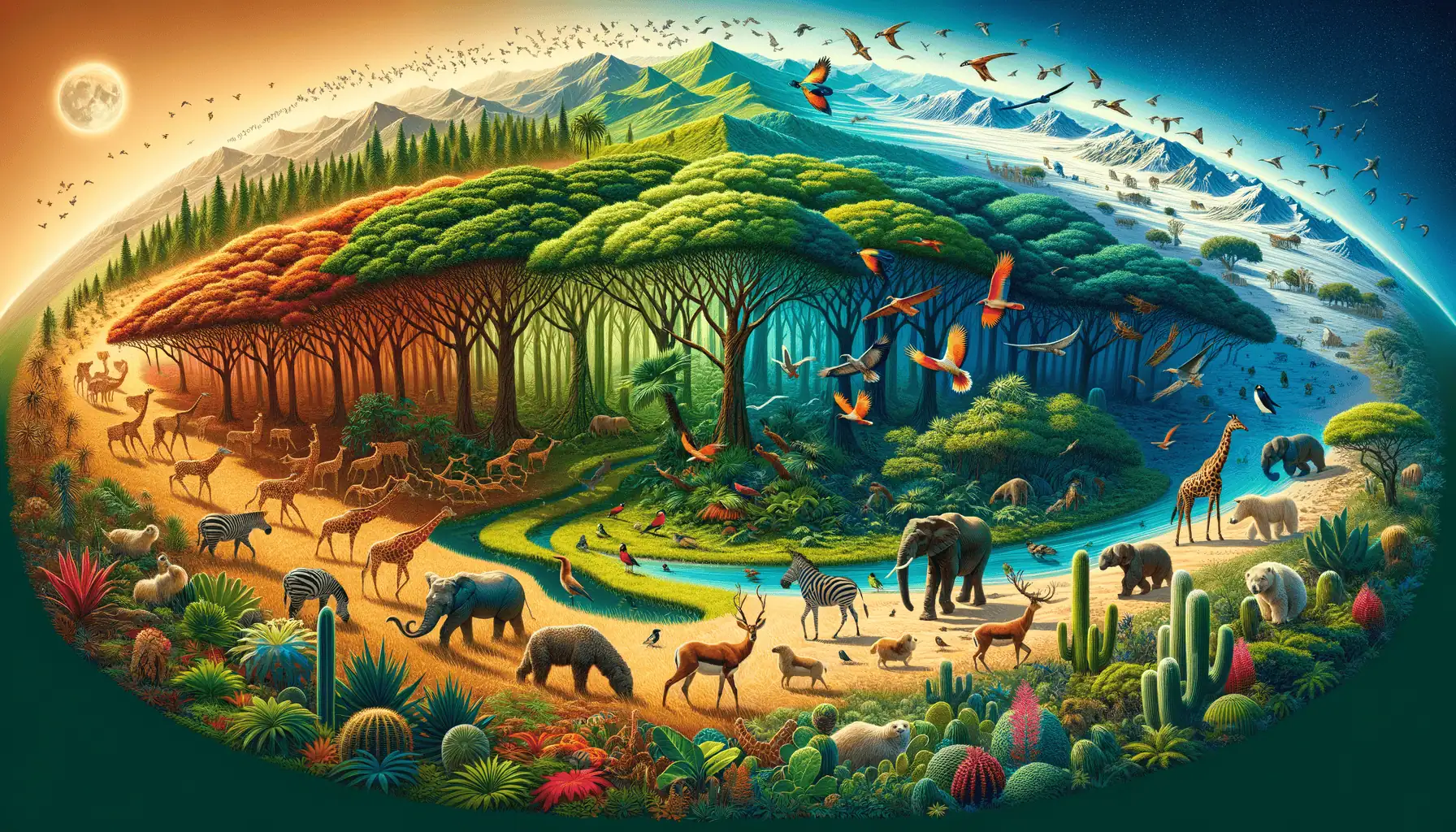 Life In Tropical And Subtropical Regions Class 7 - Summary