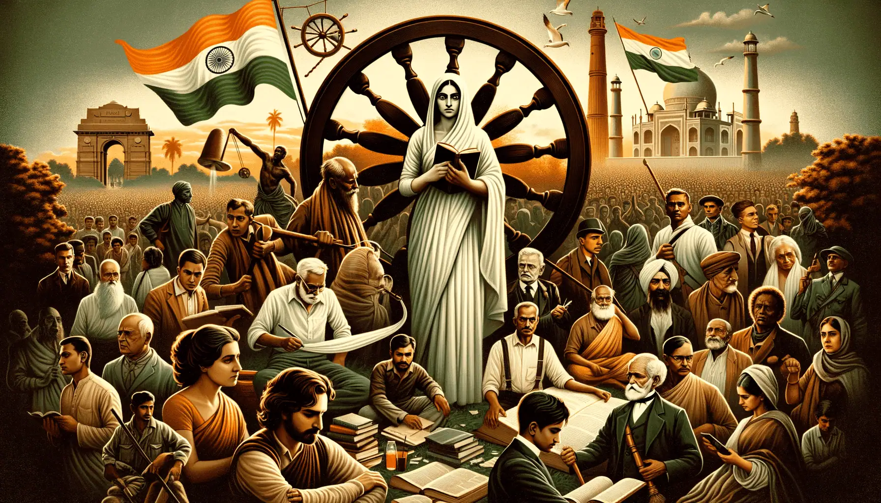 India's Struggle For Freedom Class 8 - Summary