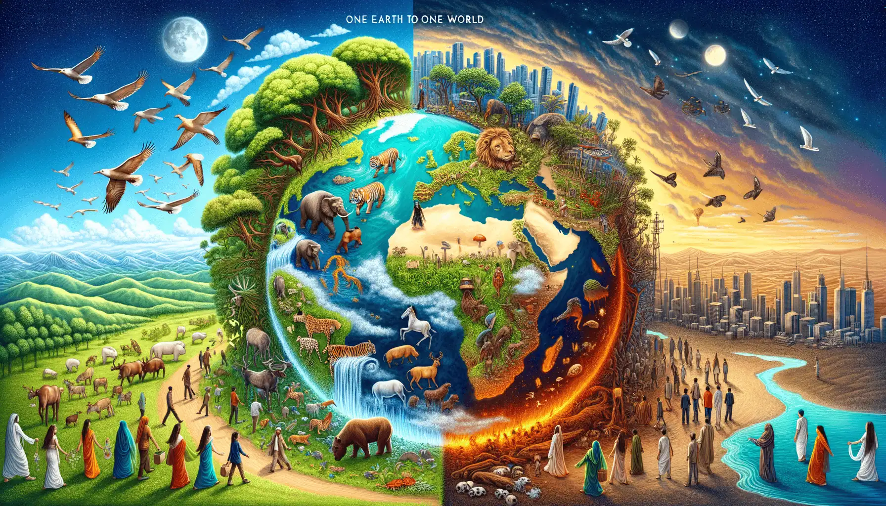 One Earth to One World Class 7 - Summary & Extra Questions