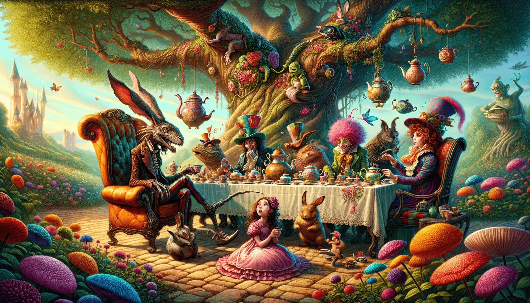 A Mad Tea-Party Class 6 - Summary & Extra Questions