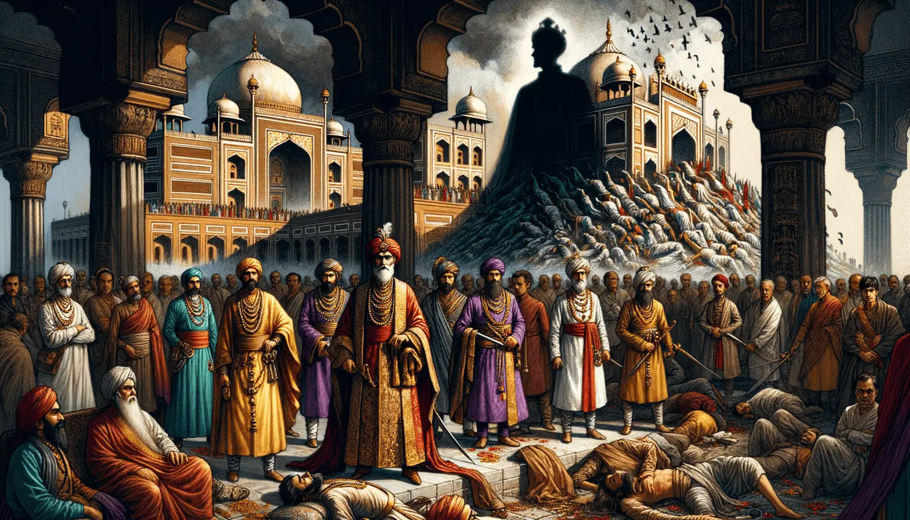 Decline And Disintegration Of The Mughal Empire Class 7