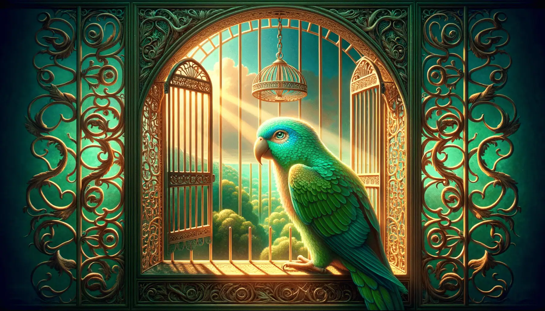 The Wise Parrot Class 5 English Santoor