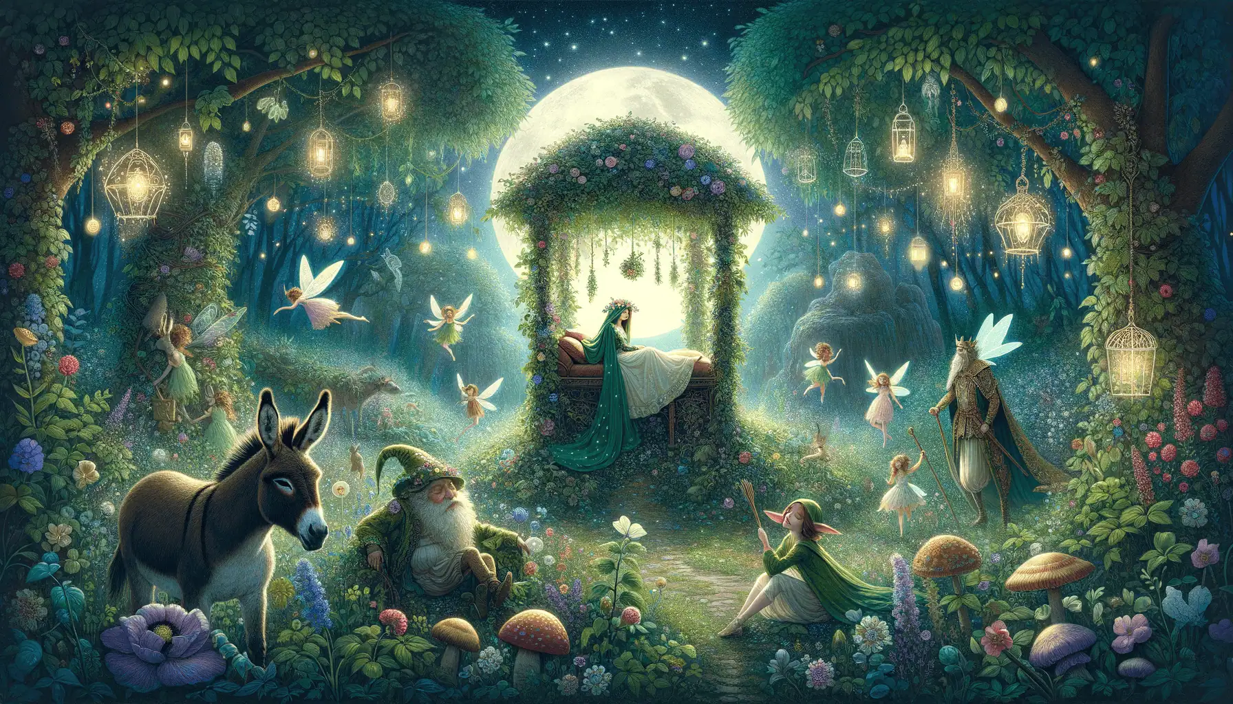 A Midsummer Night's Dream Class 7 - Summary