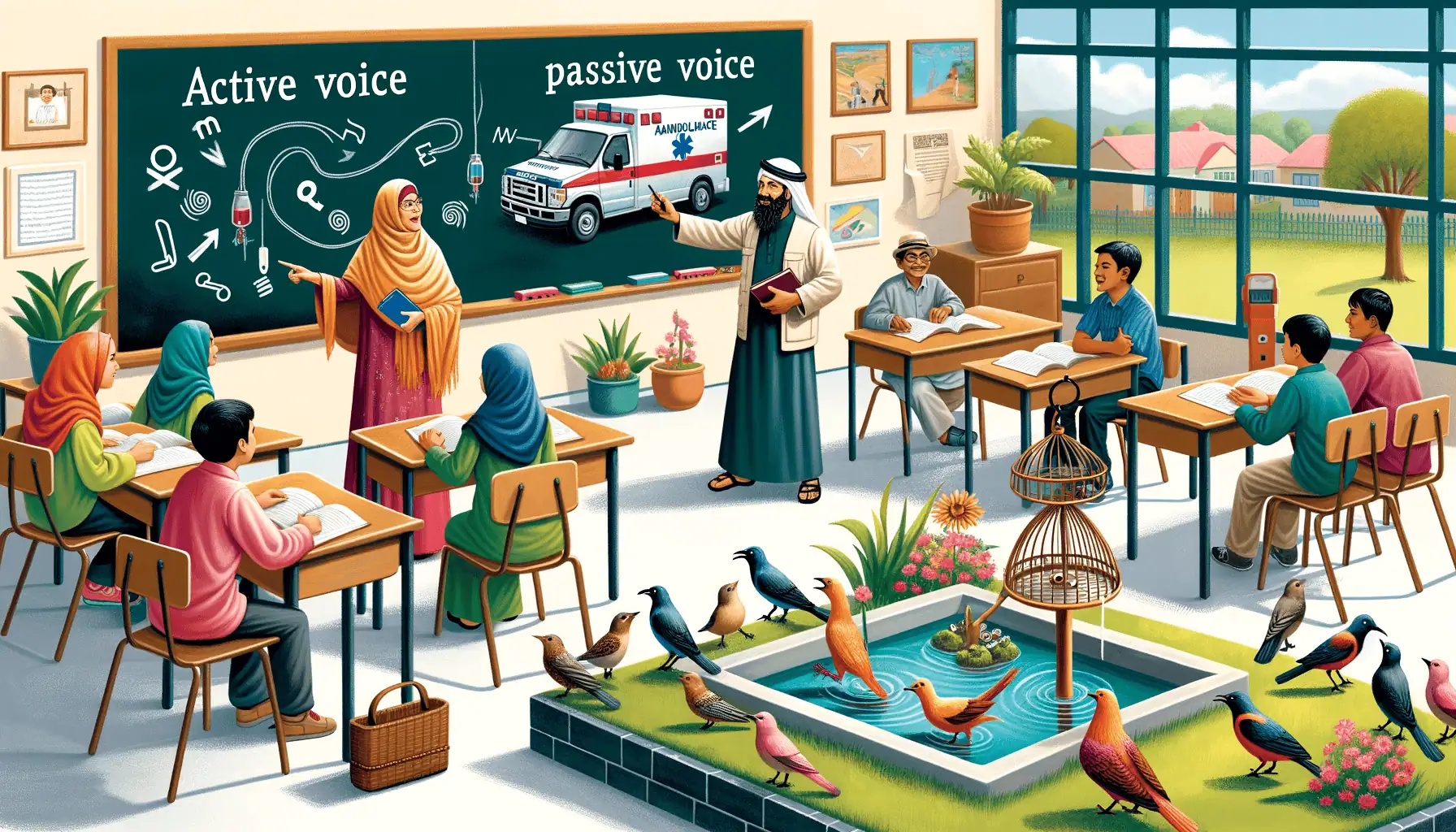 Active and Passive Voice Class 9 - Notes & Examples