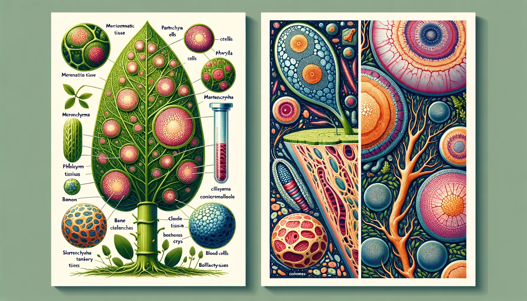 Tissues : Plant and Animal Tissues Class 9 - Summary