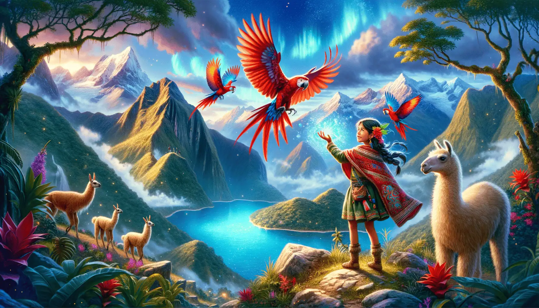 In search of Magic Lake Class 7 - Summary & Extra Questions