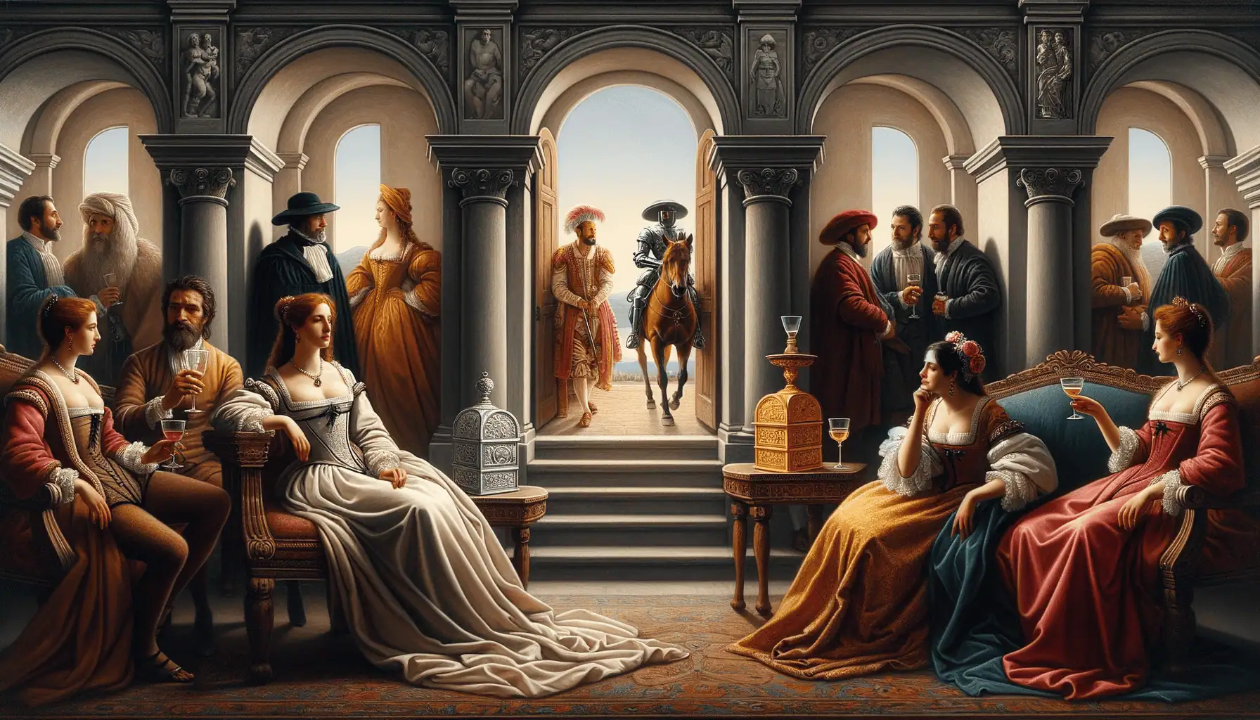 The Merchant of Venice Act 1 Scene 2 Class 8 - Summary