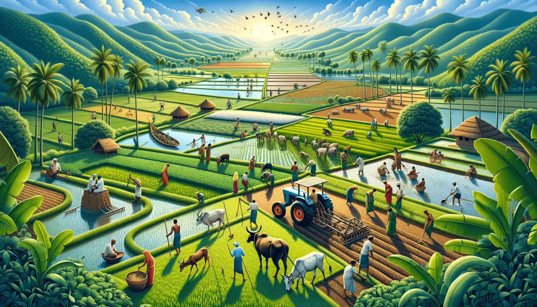 The Story of Indian Farming Class 7 - Summary