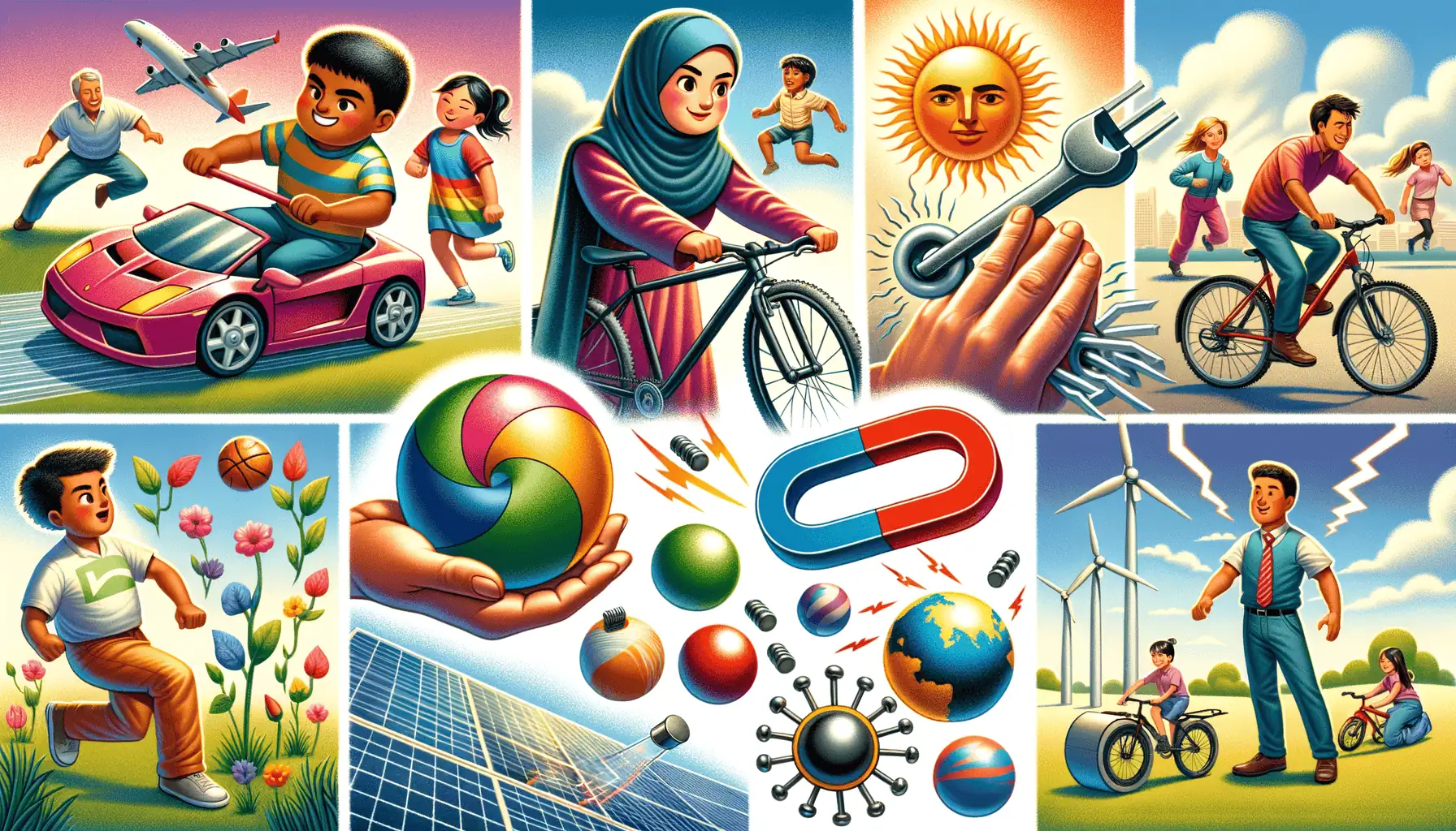 Force, Work and Energy Class 5 - Summary & Extra Questions