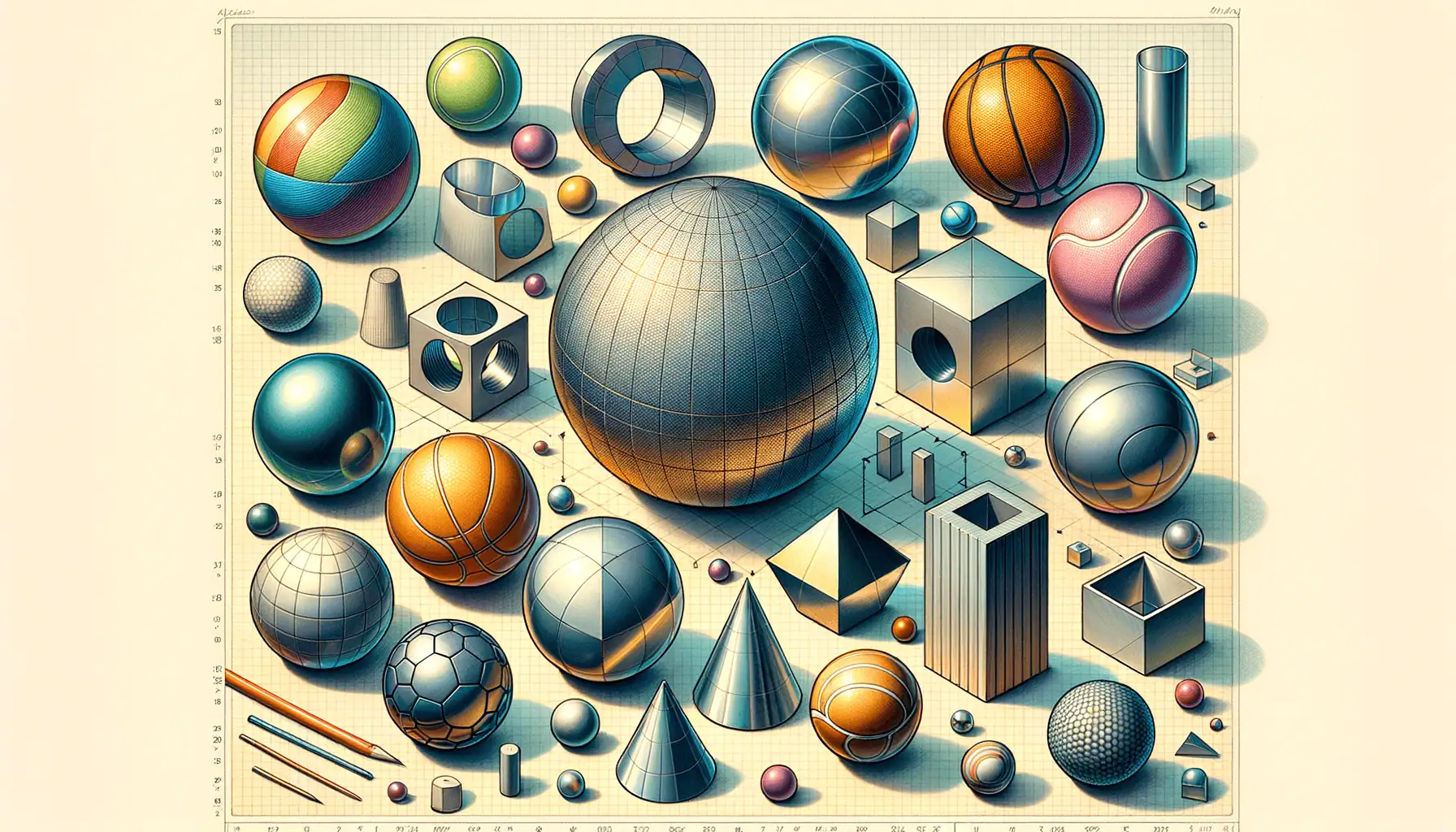 Surface area and volume of a Sphere Class 9 - Summary