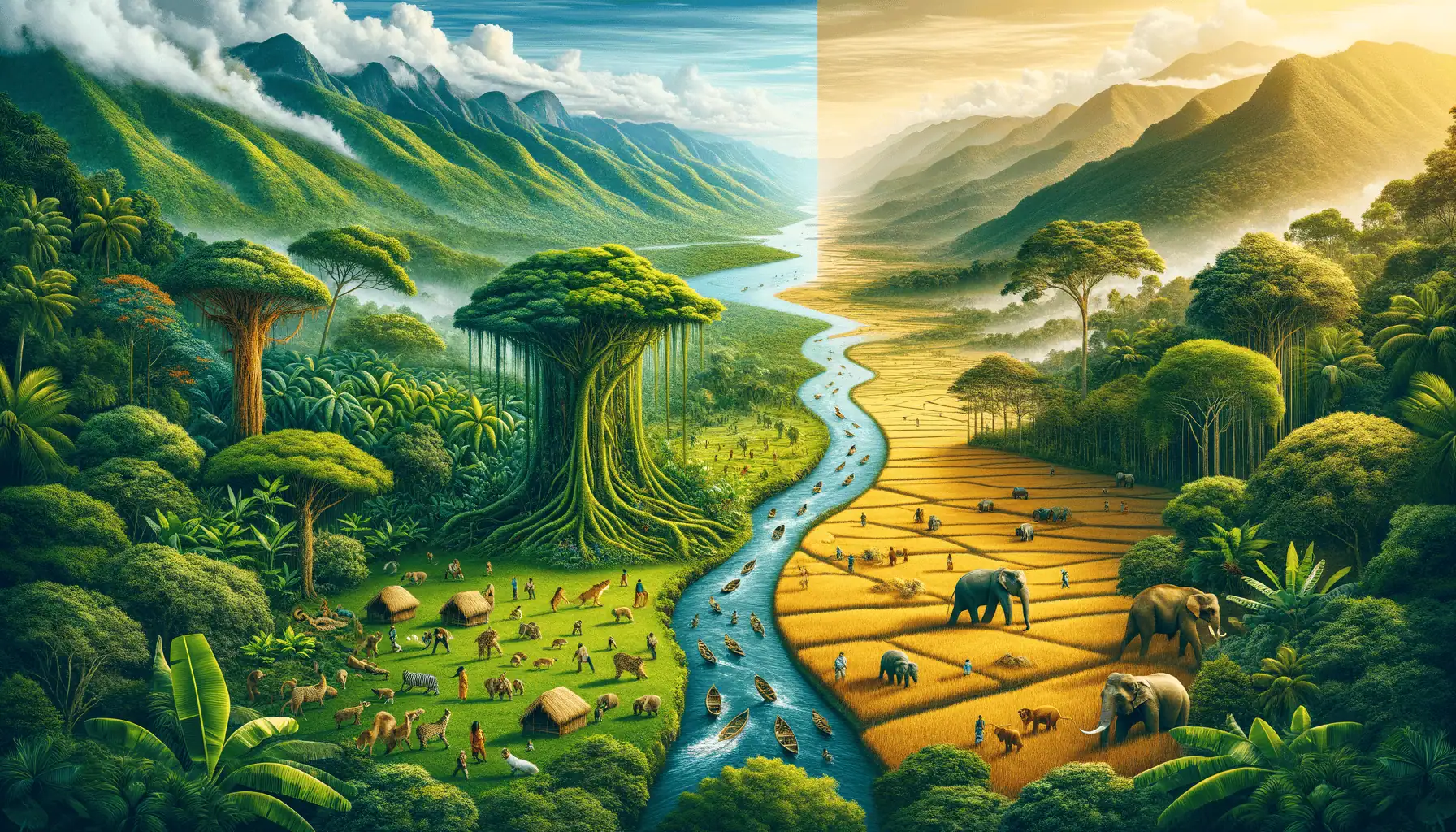 Human Environment Interaction - The Tropical And Subtropical Regions ...