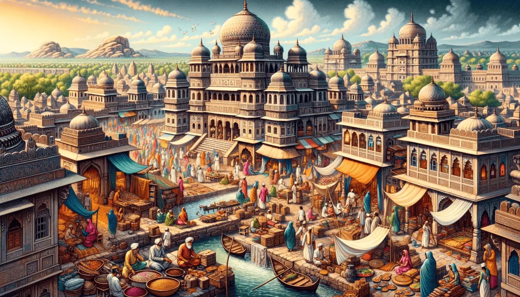 Towns Of Medieval India Class 7 - Summary & Extra Questions