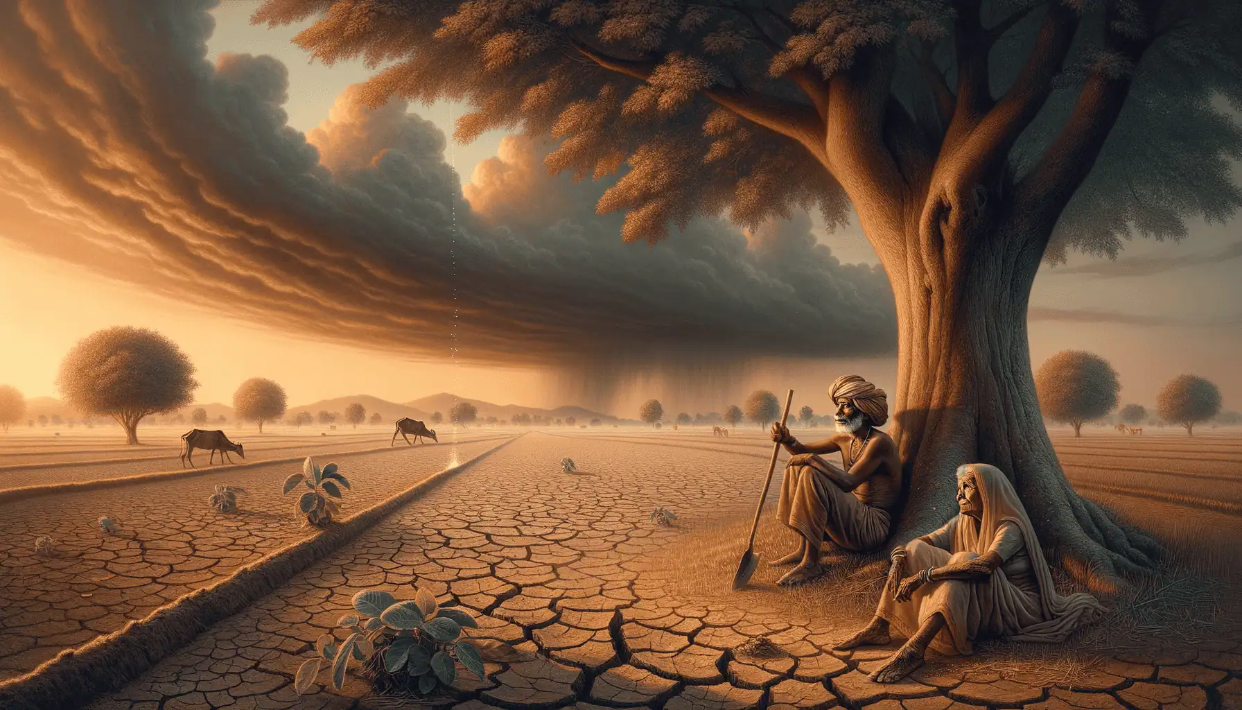 Waiting for the Rain Class 8 English Poorvi