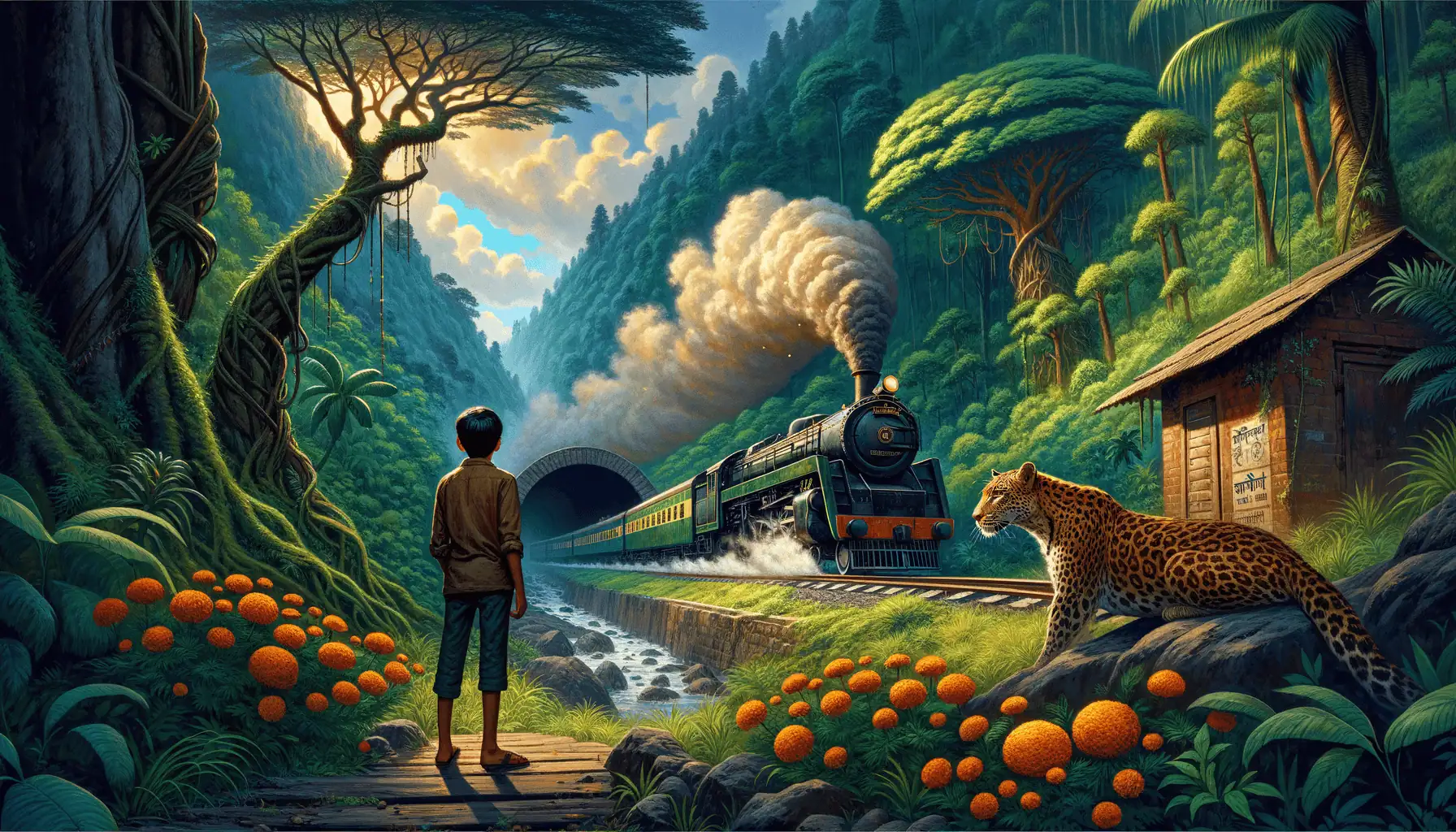 NCERT Solutions Class 7 English Poorvi Chapter 11 The Tunnel