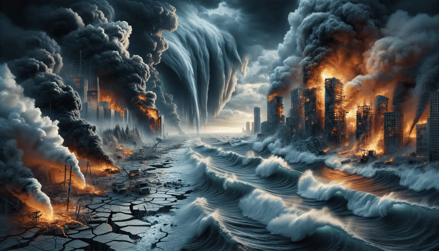 Natural and man-made disasters Class 8 - Summary