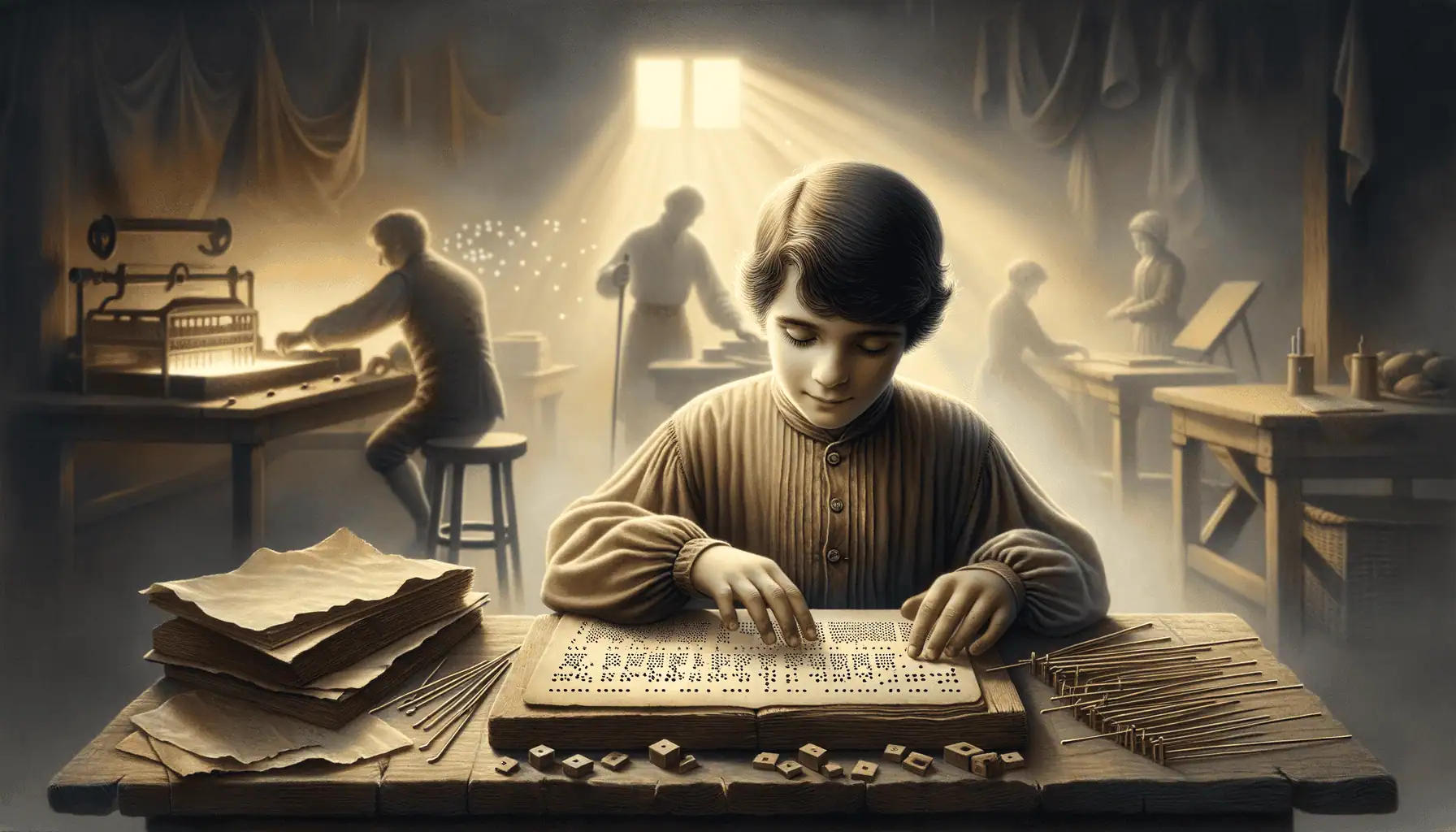 NCERT Solutions Class 4 English Santoor Chapter 6 Braille