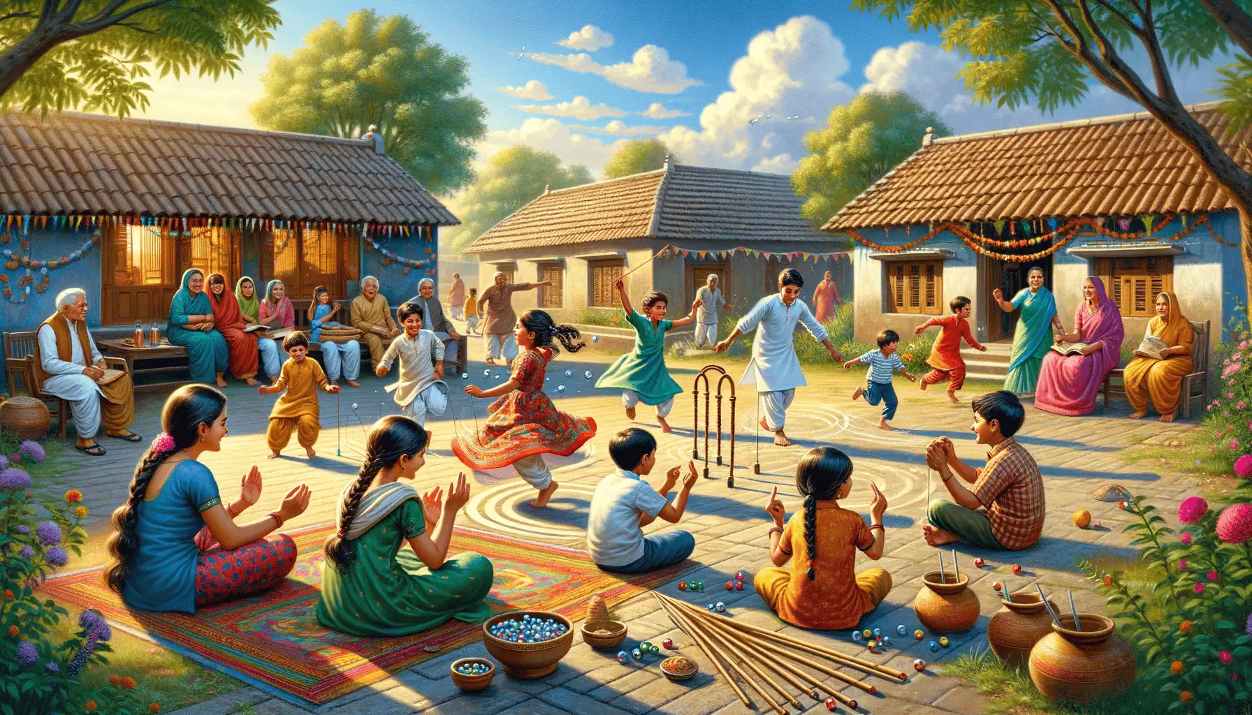 Picture Reading Unit Toys and Games Class 3 English Santoor