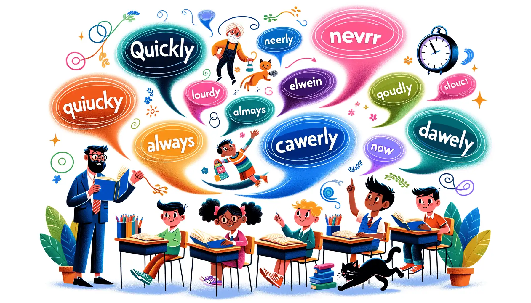 Adverbs & its Types Class 8 - Notes & Examples