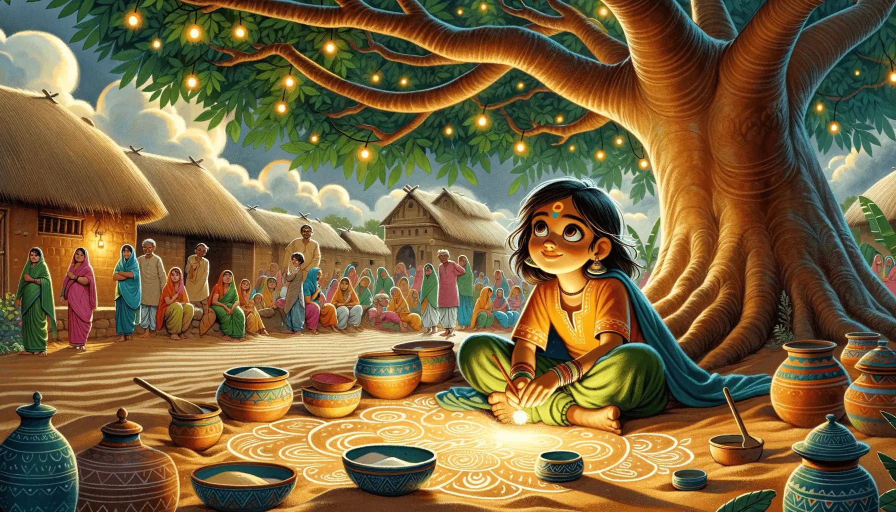 The Magic Brush of Dreams Class 8 English Poorvi