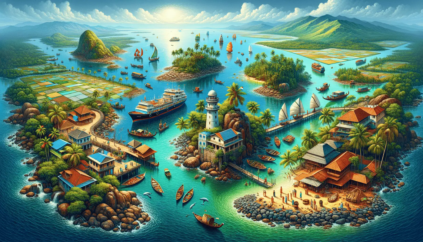 The Coastal Plains And The Islands Class 5 - Summary