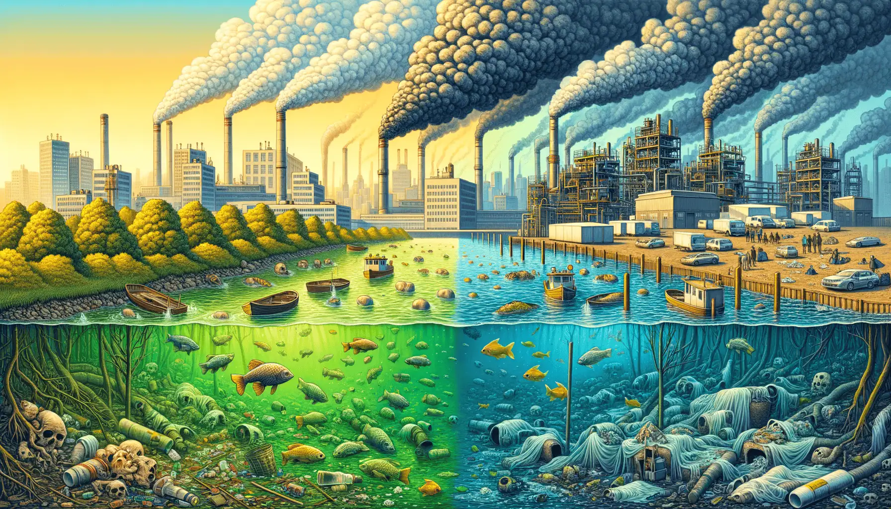 Pollution of Air and Water Class 8 - Summary