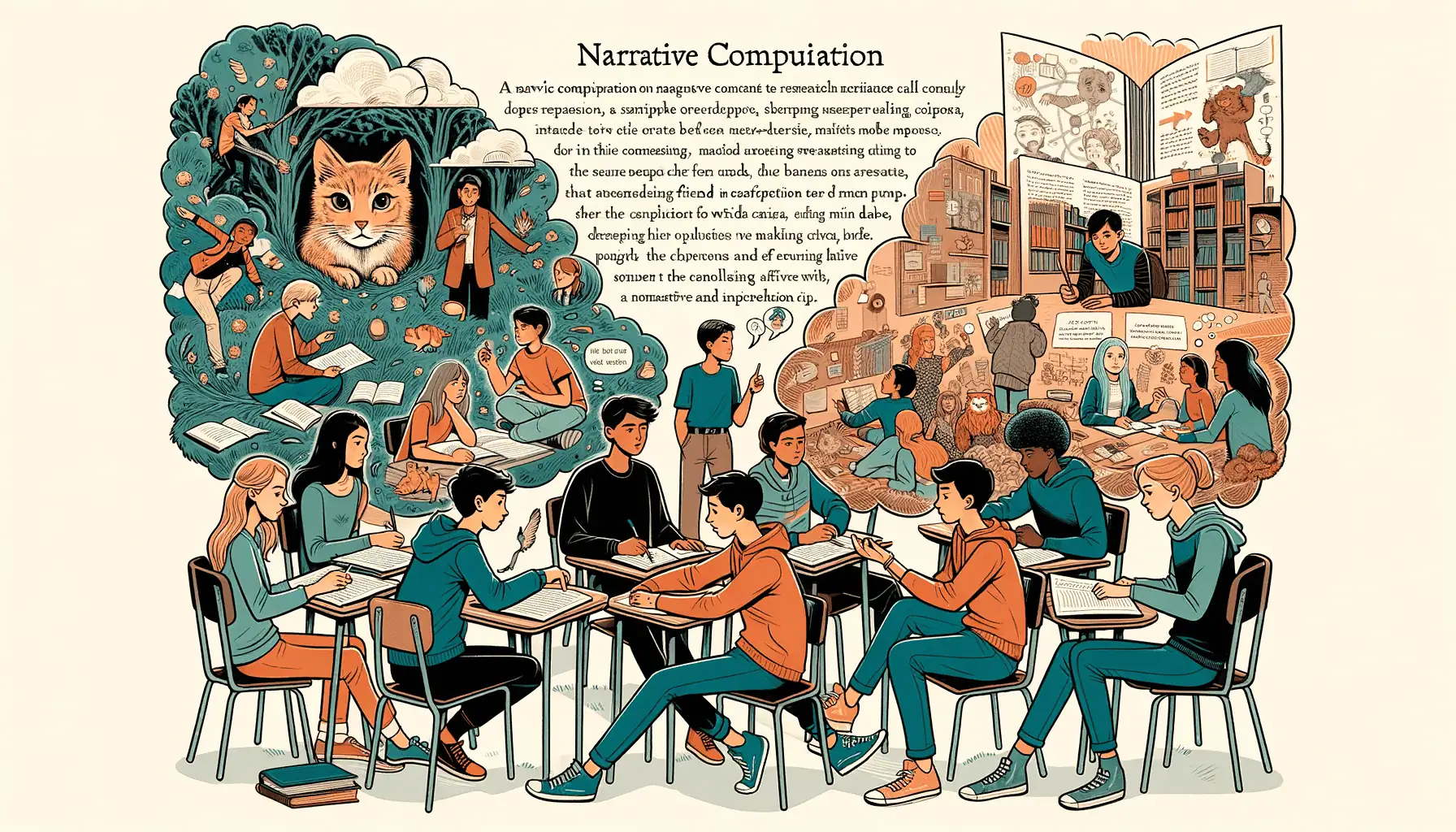 Narrative Composition Class 9 - Format & Examples