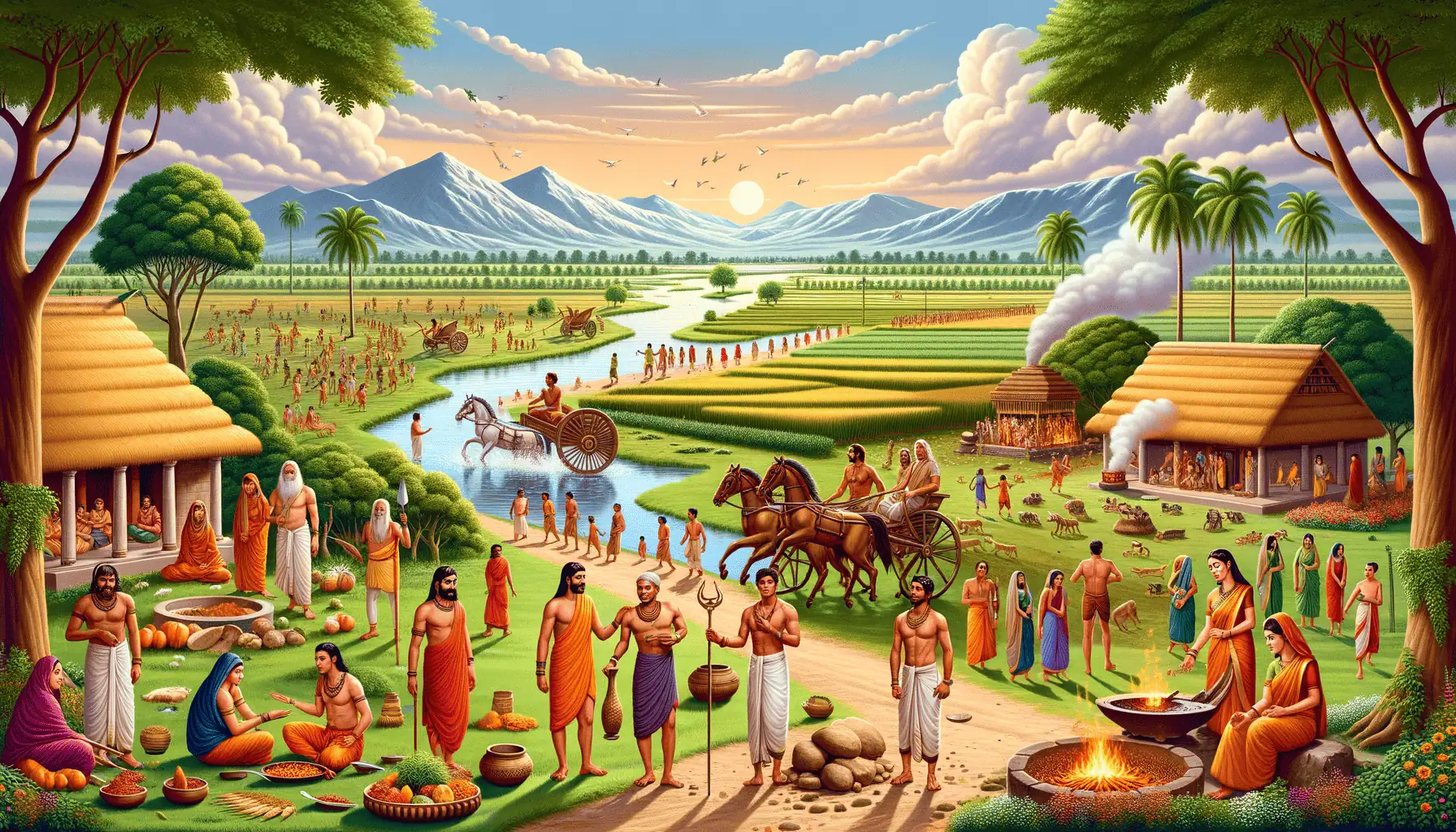 The Vedic Age Class 6 - Summary & Extra Questions