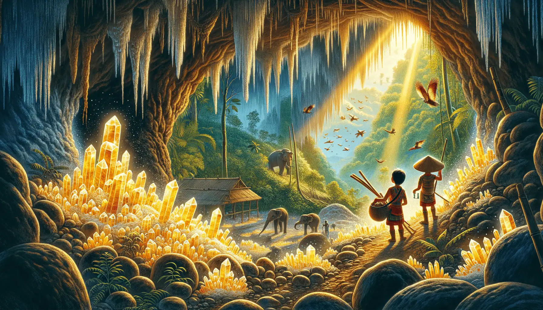 The Crystal Cave Class 5 - Summary & Extra Questions