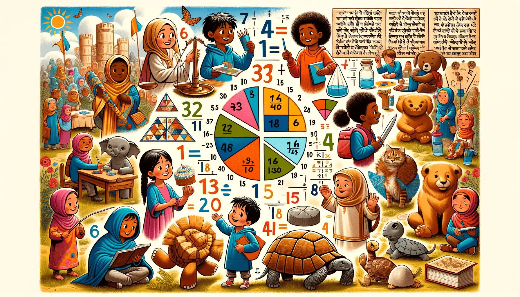 Working with Fractions Class 7 Mathematics Ganita Prakash