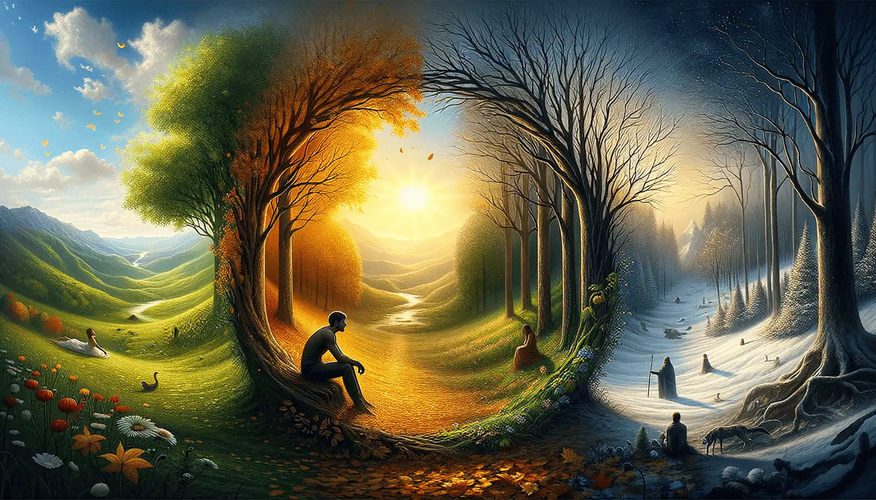 The Human Seasons Class 7 - Summary & Extra Questions