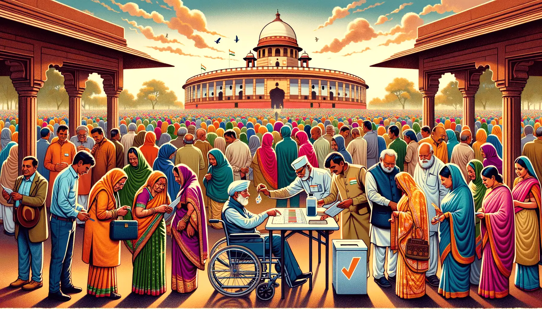 Universal Franchise and India's Electoral System Class 8 Social Science ...