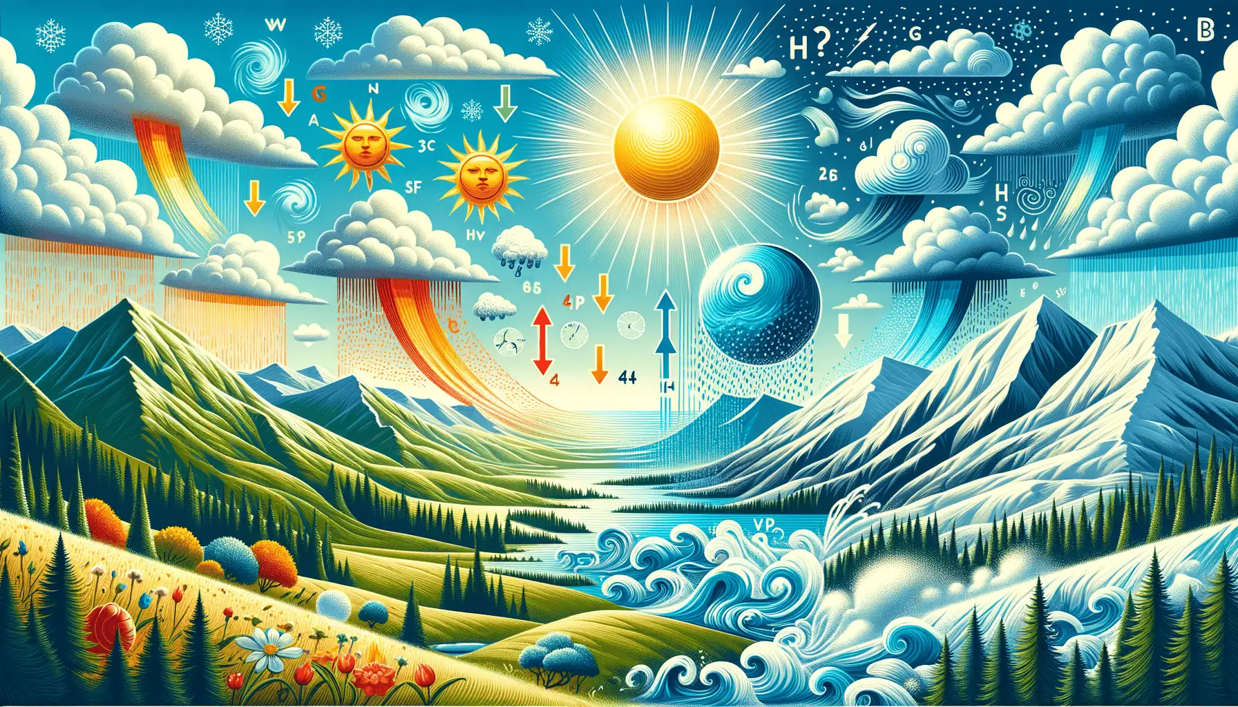 Elements Of Weather And Climate Class 7 - Summary